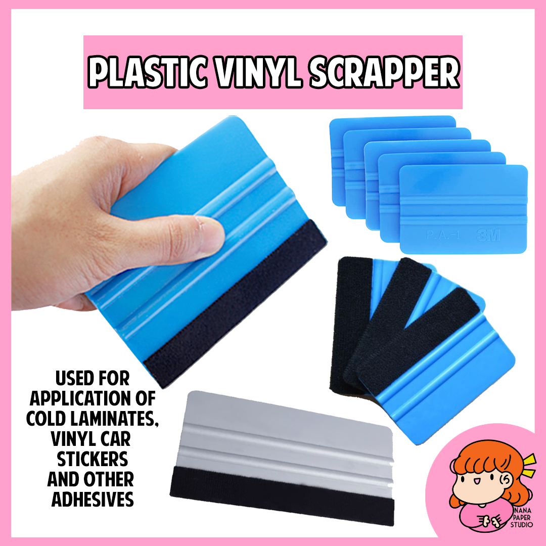🇸🇬 Vinyl Cold Laminate Scrapper Decal Squeegee 1 PC